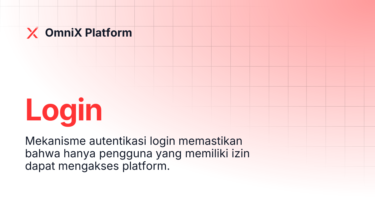 Login | OmniX Service | OmniX Platform